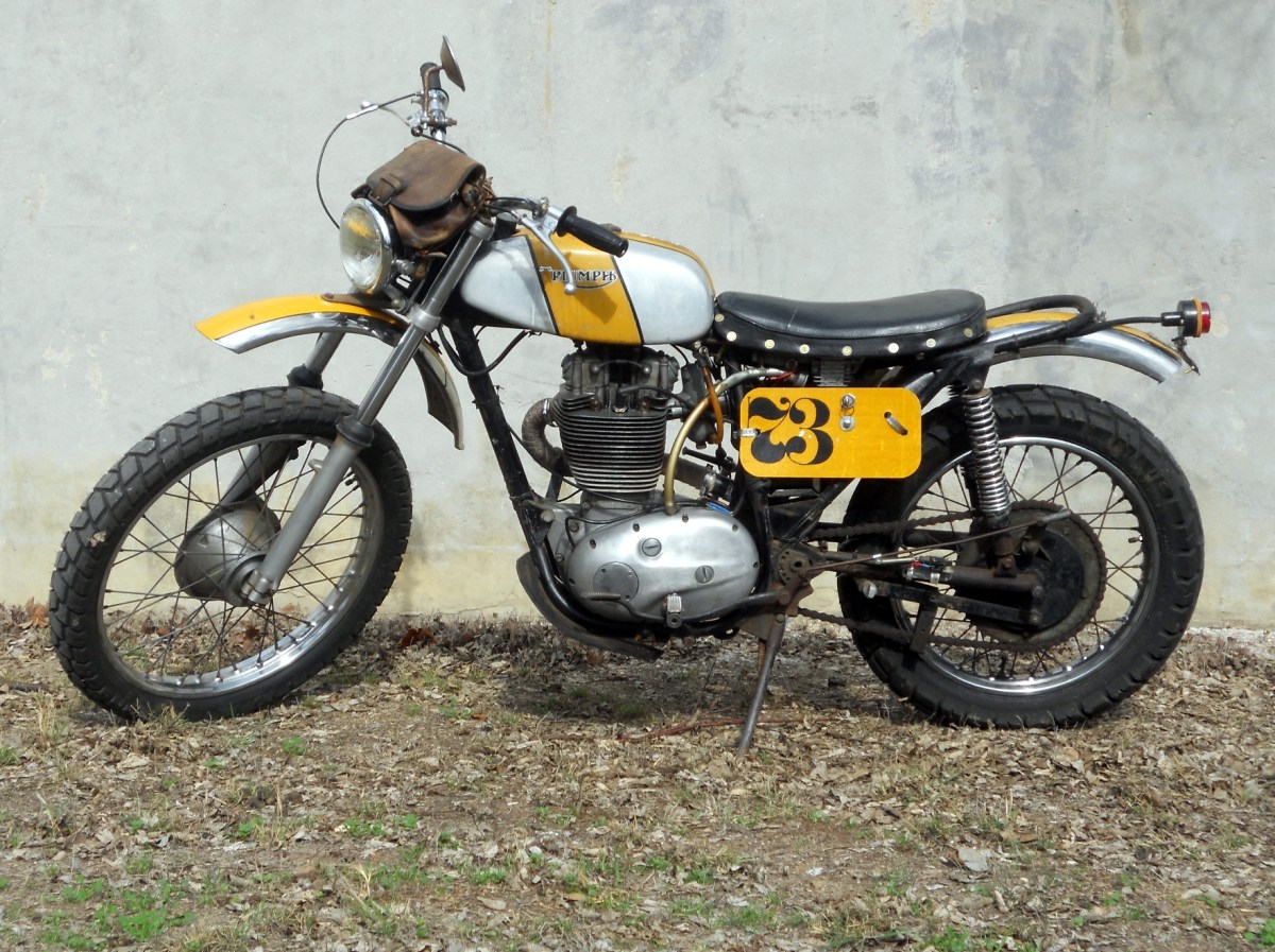 UPDATE (2): Fantastic Triumph TR5MX Avenger single with a nice ...