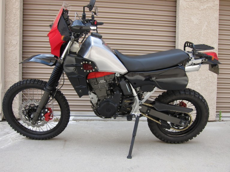 Wow! Believe it or not, it’s a KLR! | Motorcycle Photo Of The Day