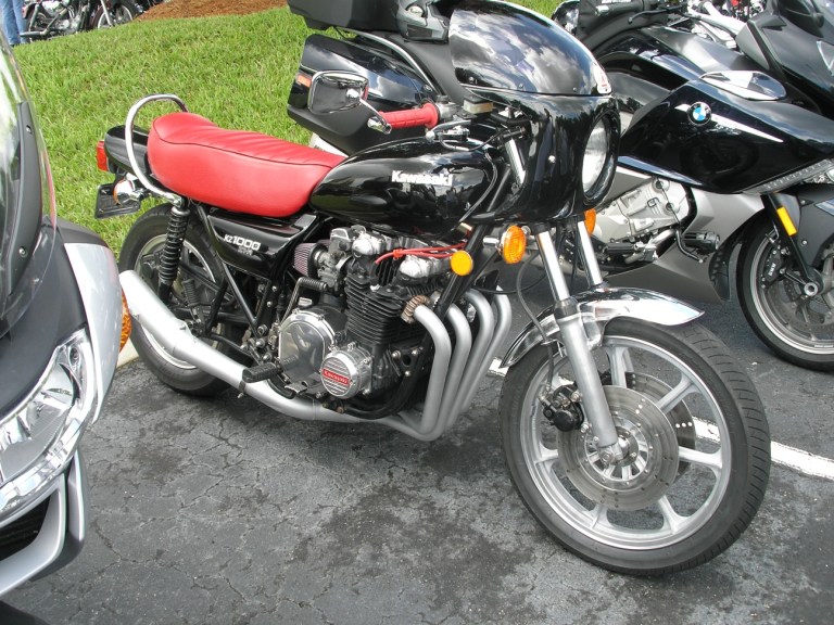 KZ1000 Riding Into History… the parking lot. | Motorcycle Photo Of The Day