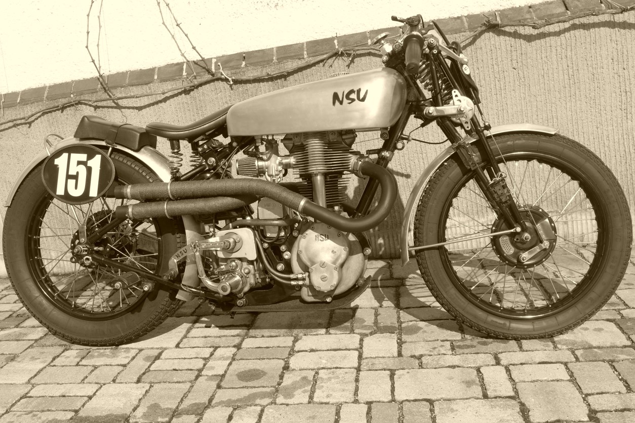 Fantastic “save” of this Gorgeous 1938 NSU 601 OSL vintage racer from ...