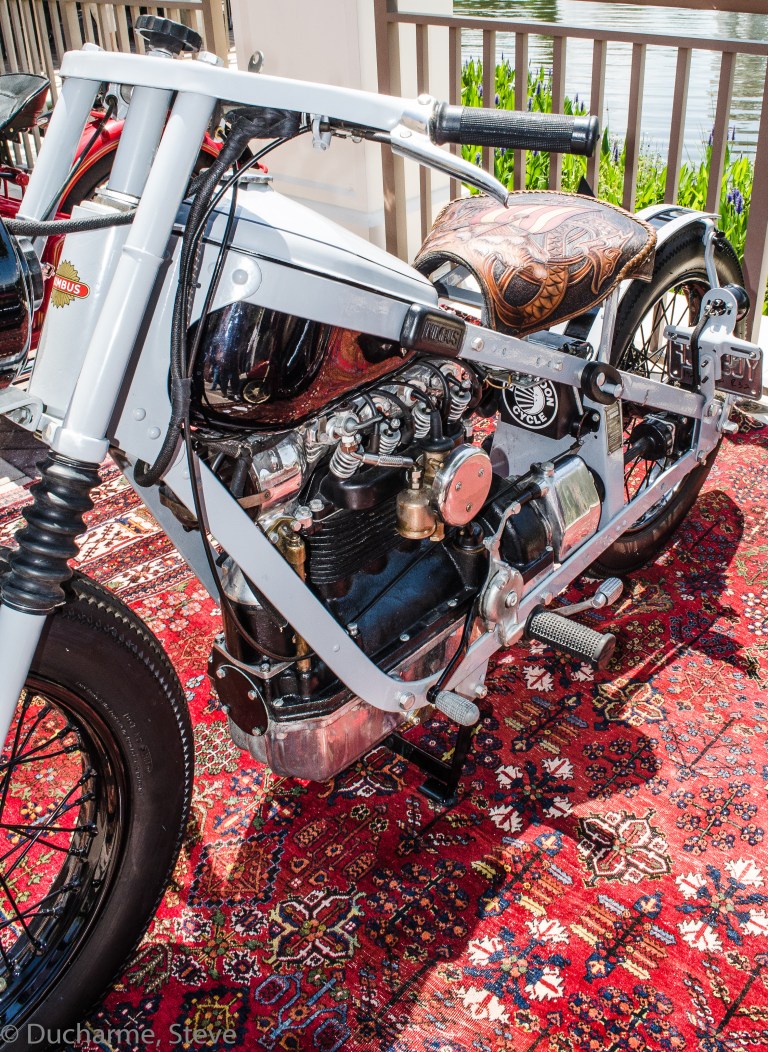 Totally Customized 1950 Nimbus. | Motorcycle Photo Of The Day