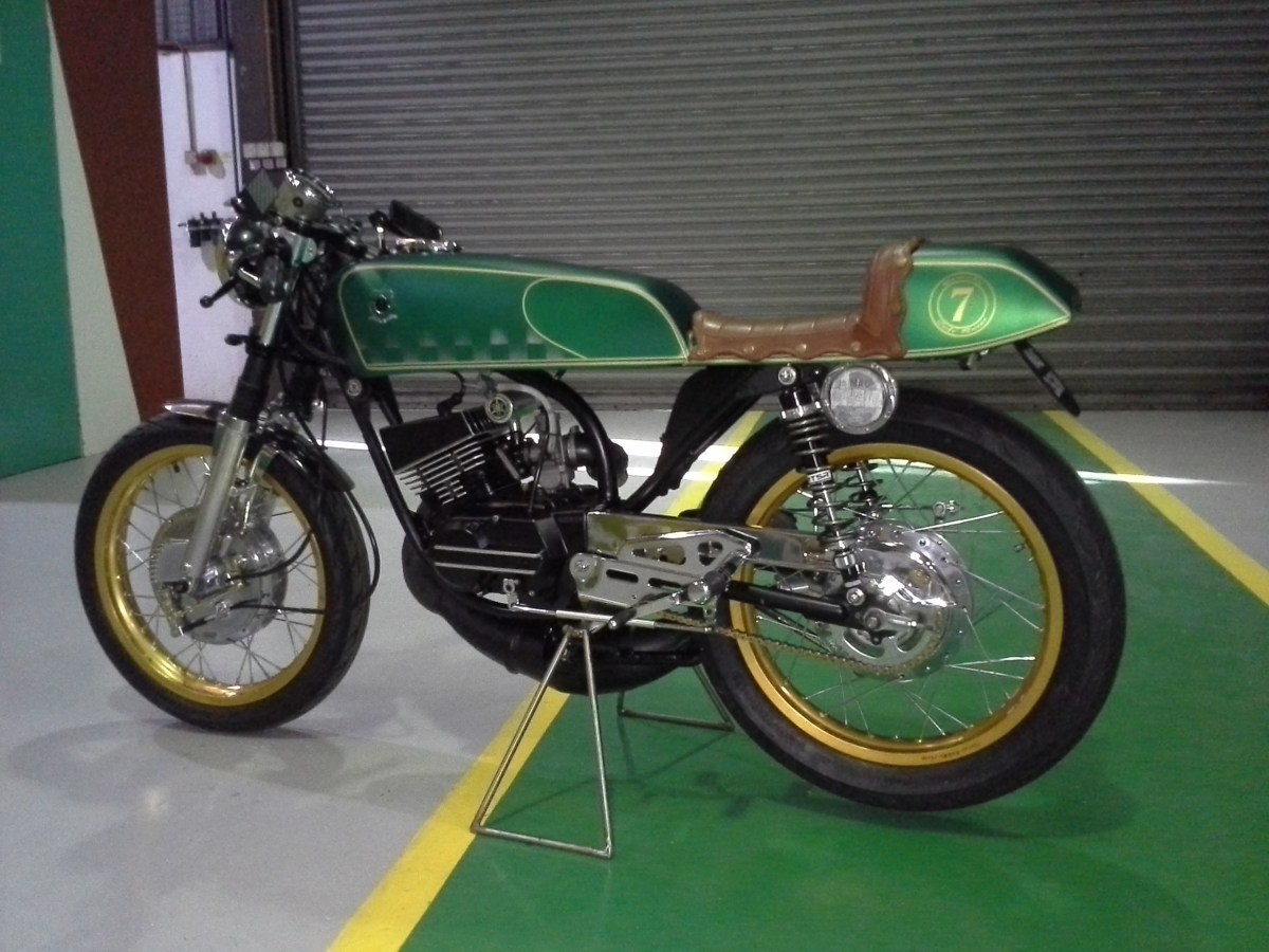 An excellent RX-K 135cc Yamaha Cafe from Malaysia. | Motorcycle Photo ...